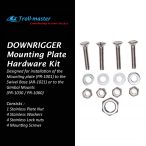 Seahorse® Downrigger Base Plate Mounting Hardware Kit