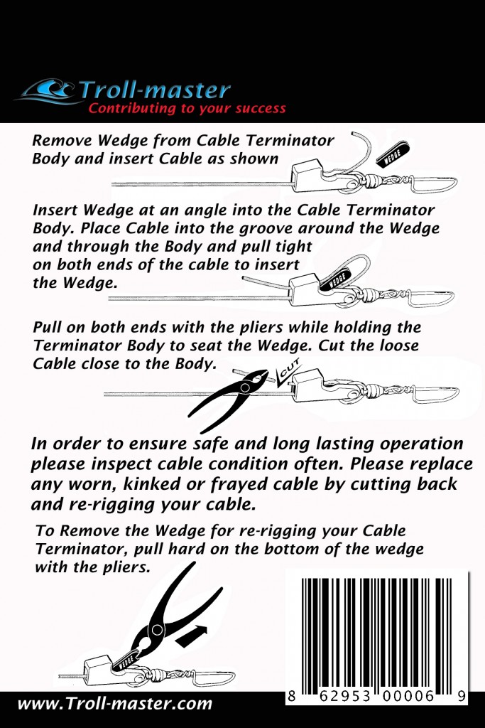 Seahorse® Downrigger Cable Terminator Kit by Troll-Master - Troll-Master