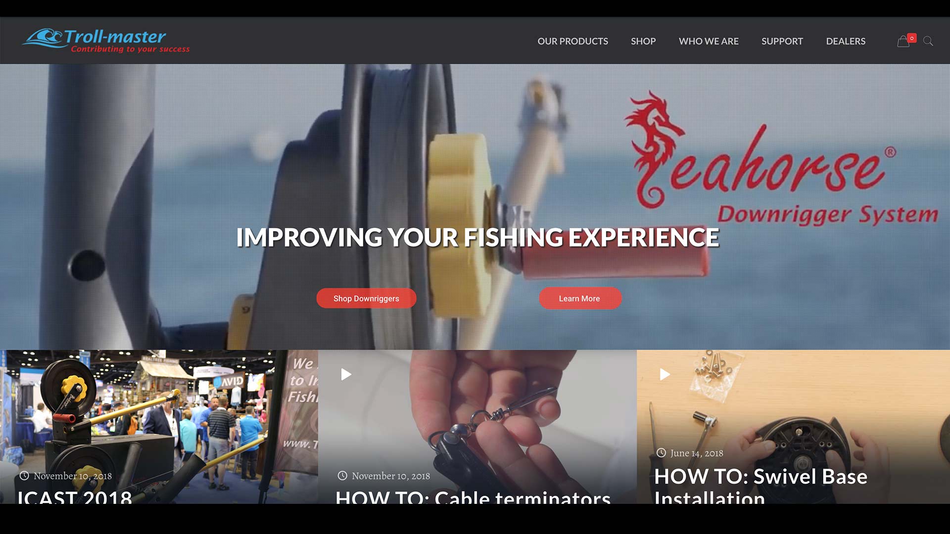 Troll-Master Launches new Website - Troll-Master